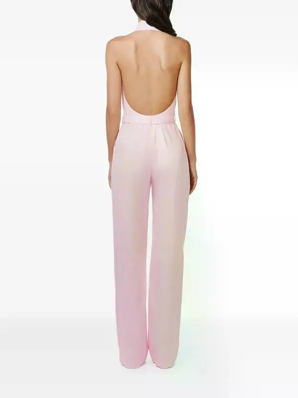 ANNAFOXY Halterneck Jumpsuit - Pink
