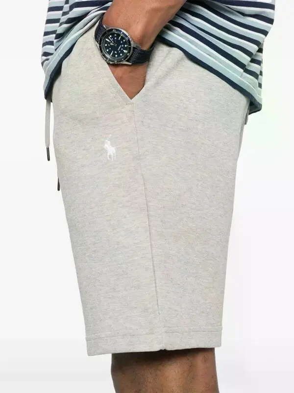 Polo Ralph Lauren Pony-embroidered Track Shorts - Grey