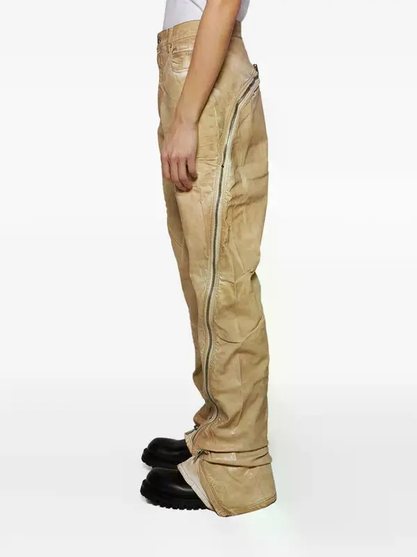 Rick Owens Zip-detail Jeans