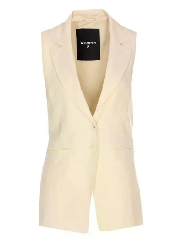 Patrizia Pepe Cut-out Waistcoat