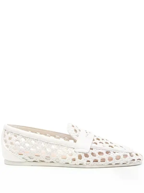 STUART WEITZMAN Woven Loafers