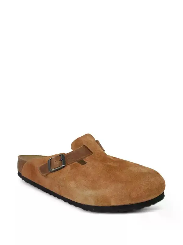 BIRKENSTOCK Boston Slip-on Slippers - Brown
