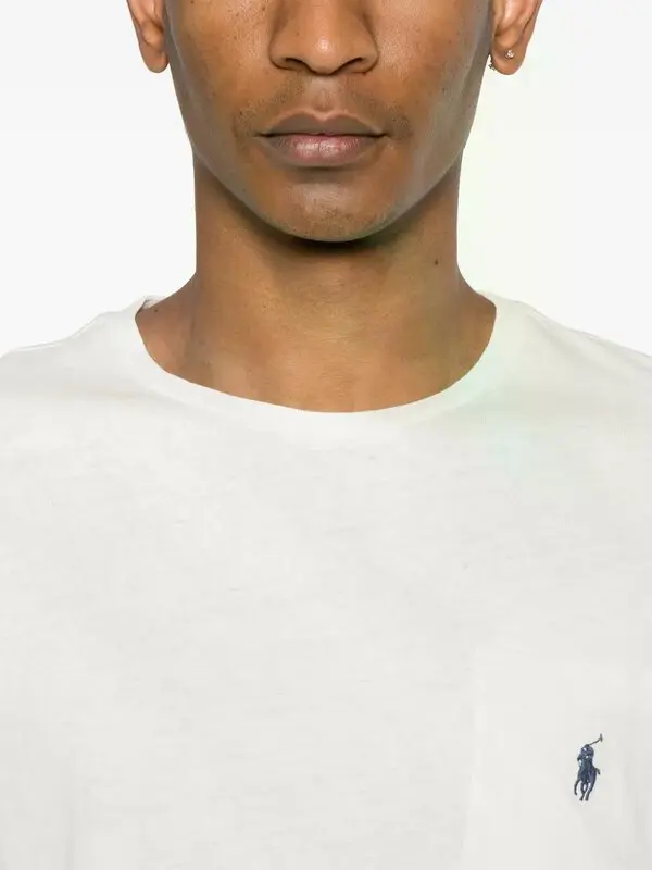 Polo Ralph Lauren Polo Pony-embroidered T-shirt - White