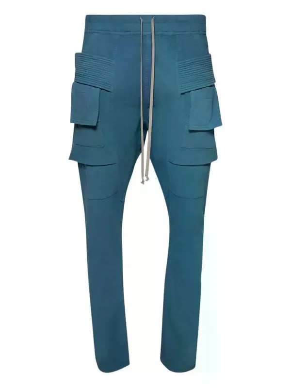 Rick Owens Cargo Trousers - Blue
