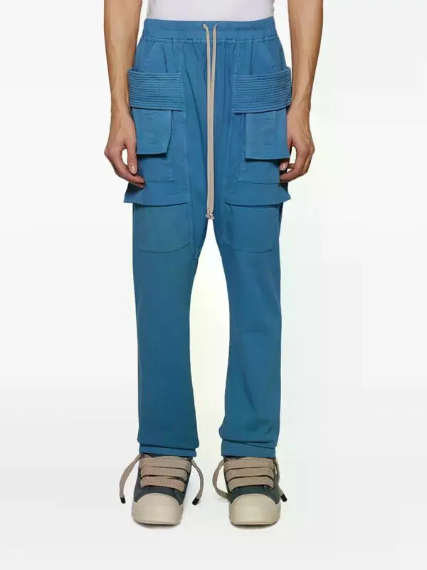 Rick Owens Cargo Trousers - Blue
