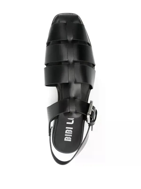 BIBI LOU Leather Flat Sandals