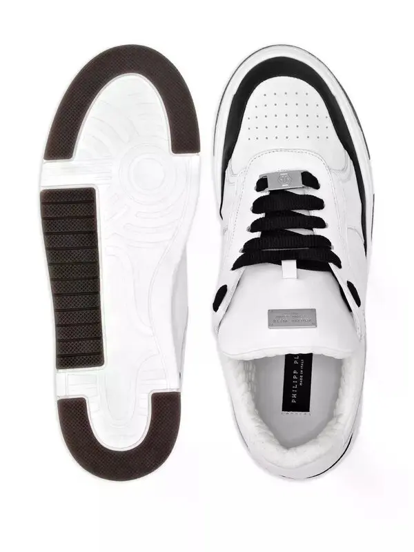 Philipp Plein Leather Sneakers