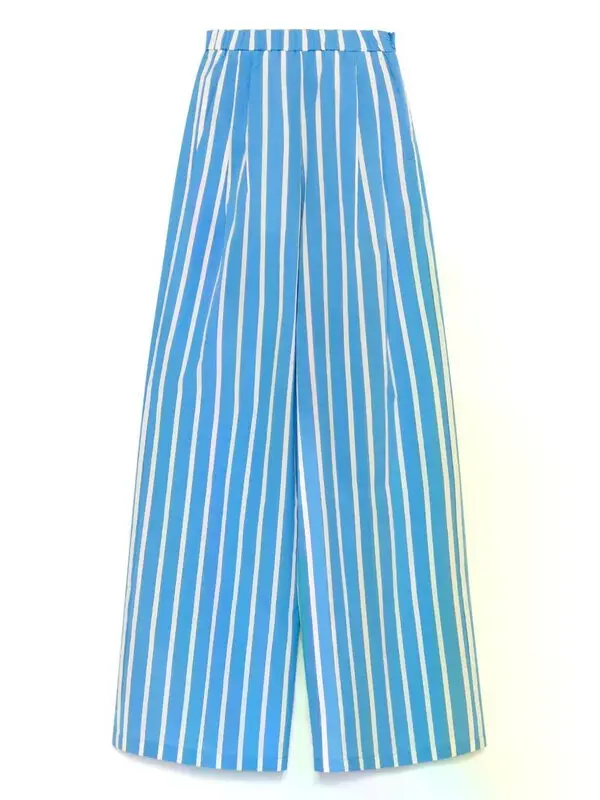 FORTE_FORTE Striped Palazzo Pants - Blue