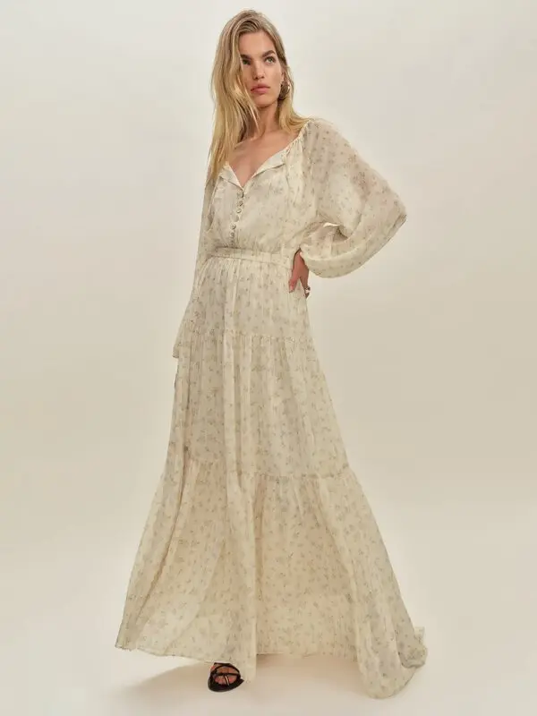 REFORMATION Becca Maxi Dress