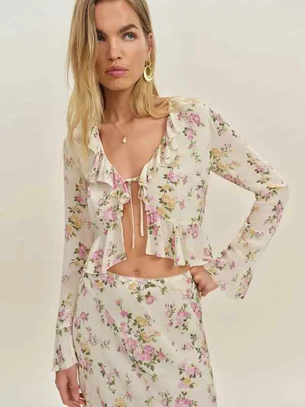 REFORMATION Julie Two Piece Set