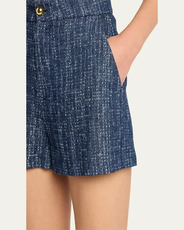 FRAME Tweed Shorts