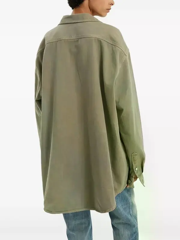 1989 STUDIO Denim Shirt - Green