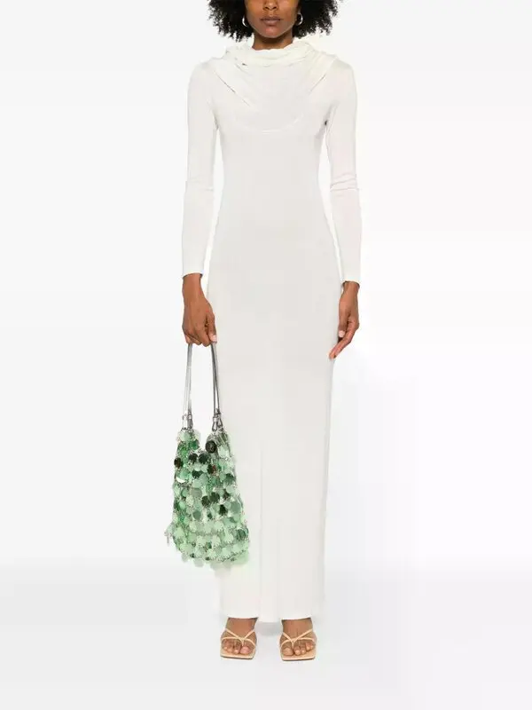AYA MUSE Fine-knit Maxi Dress
