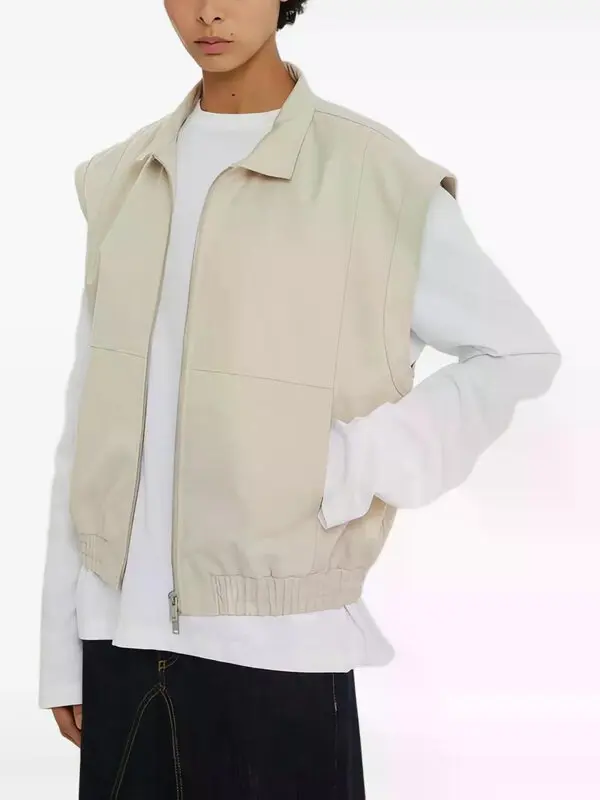 1989 STUDIO Sleeveless Zip-up Waistcoat
