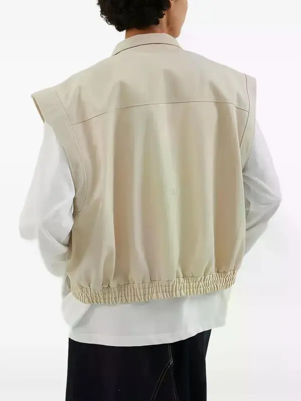 1989 STUDIO Sleeveless Zip-up Waistcoat