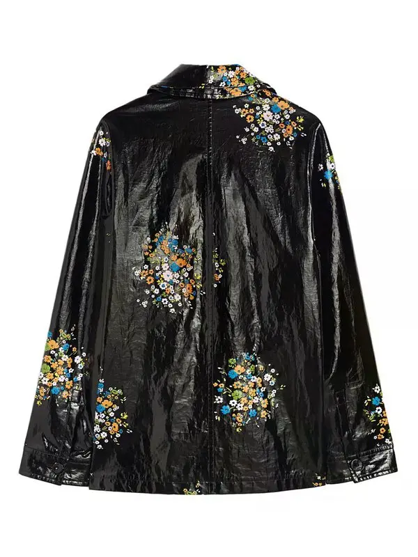 JIL SANDER Floral-print Overshirt