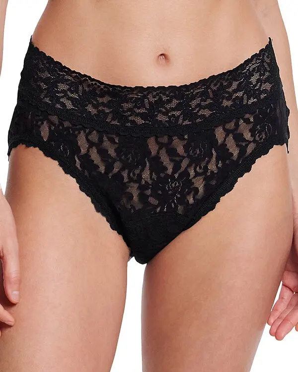 Hanky Panky Signature Lace Leakproof French Briefs - Black