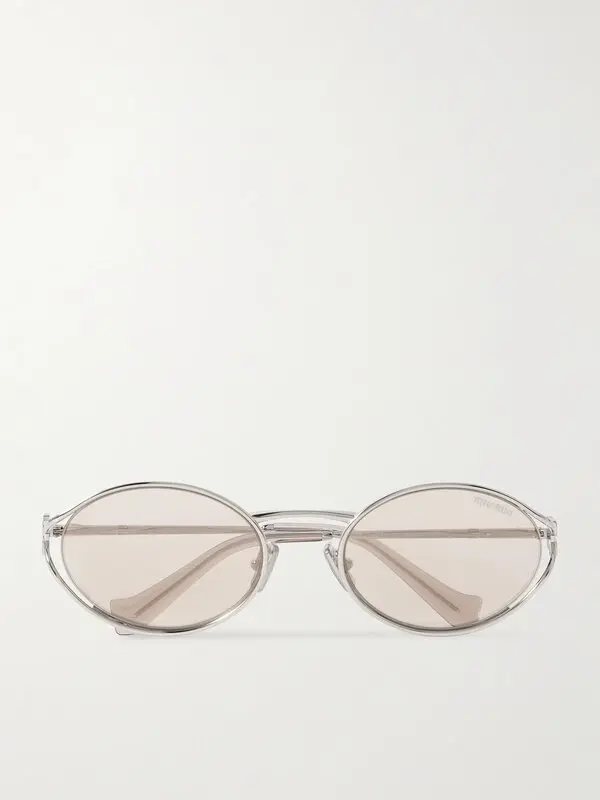 Miu Miu Oval-frame Sunglasses
