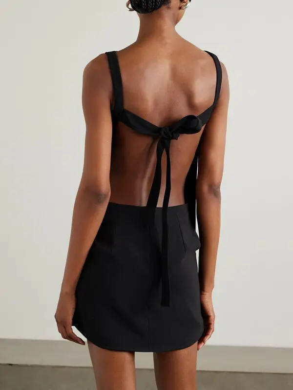 16Arlington Alessia Open-back Mini Dress