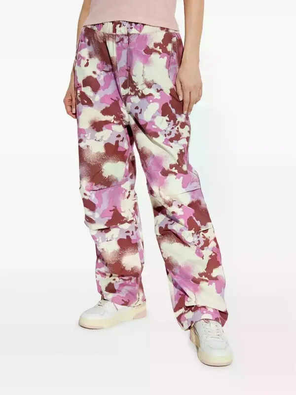 A BATHING APE Camouflage-print Trousers