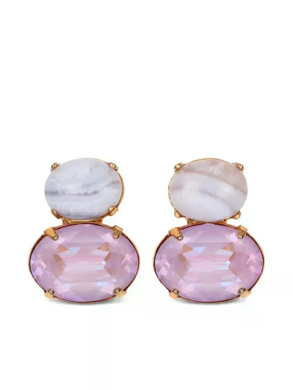 JENNIFER BEHR Yvette Earrings - Pink
