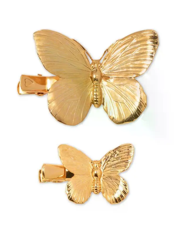 JENNIFER BEHR Papillon Barrette Set - Gold