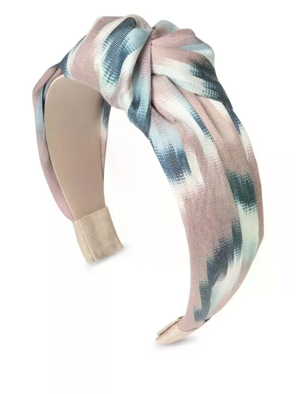JENNIFER BEHR Ikat Samaya Headband - Blue