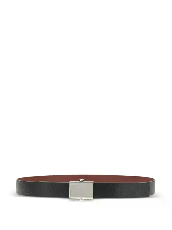 FERRAGAMO Reversible And Adjustable Belt - Black