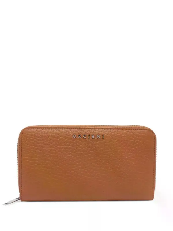 ORTIGNI Leather Wallet - Brown