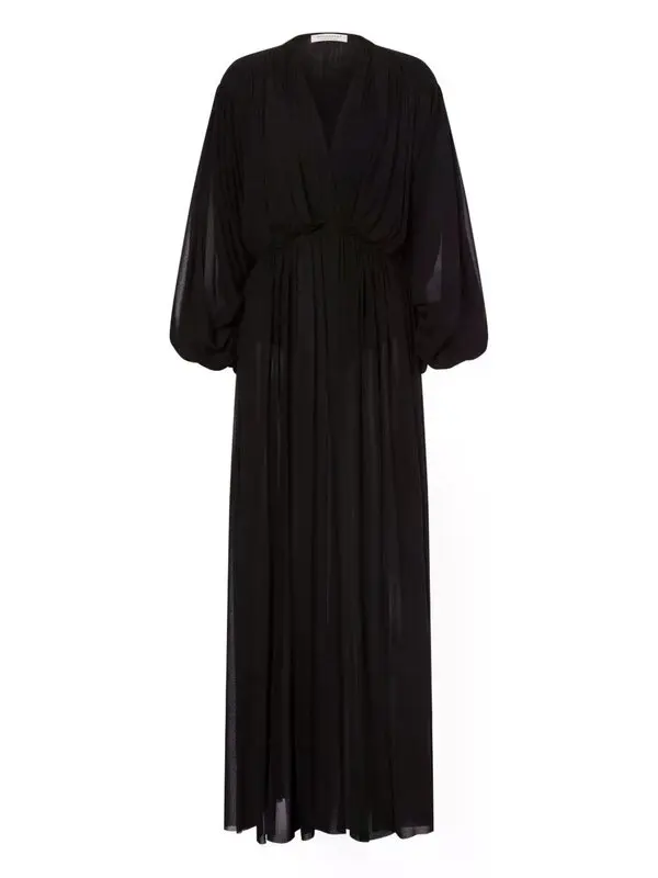 Philosophy Di Lorenzo Serafini V-neck Maxi Dress - Black