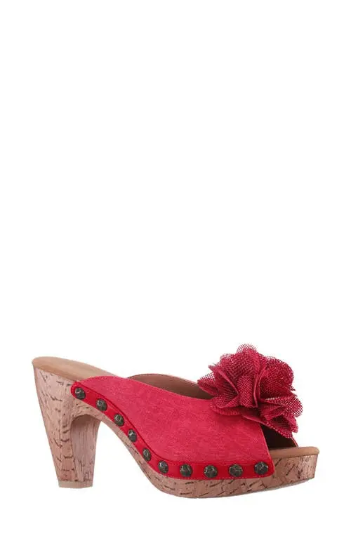 Nina Veneto Sandal - Poppy