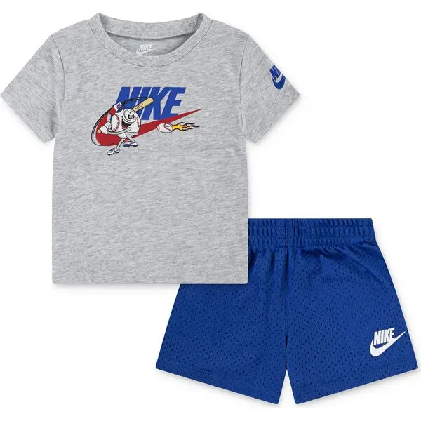 Nike Short Sleeve T-shirt And Shorts Set - Game Royal