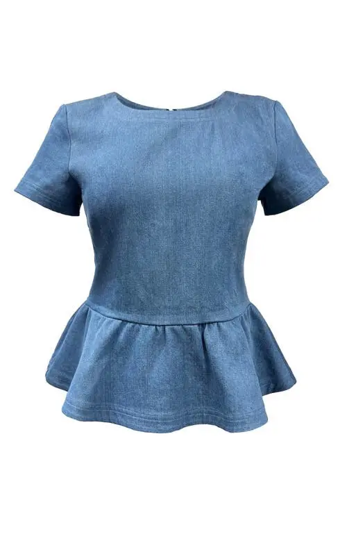 AS By DF Dominga Peplum Top