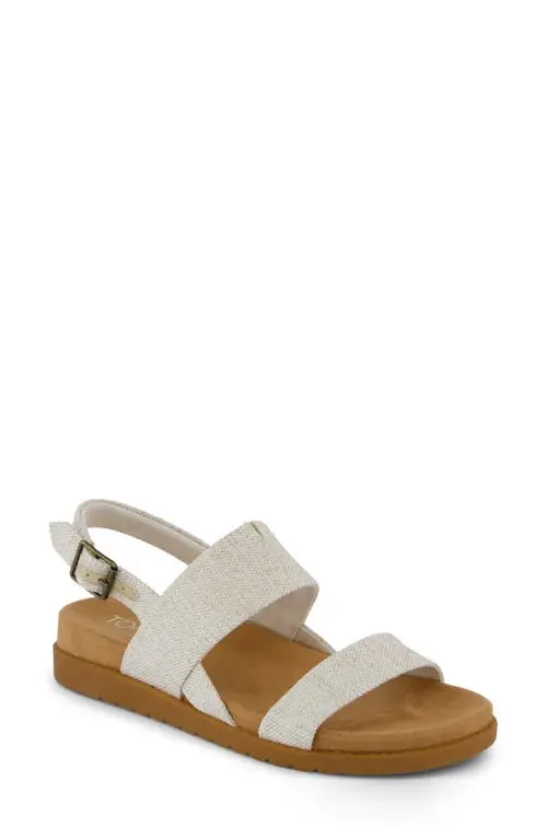 Toms Marin Slingback Sandal - Natural
