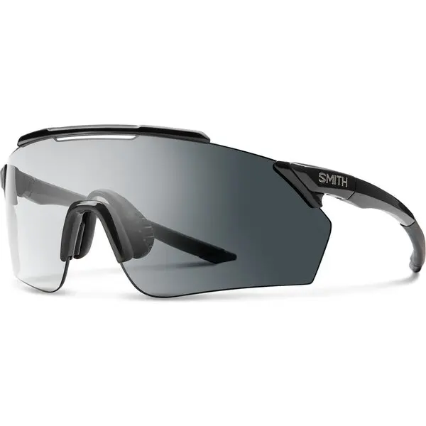 SMITH Ruckus 135mm Chromapop™ Shield Sunglasses - Black / Clear To Gray