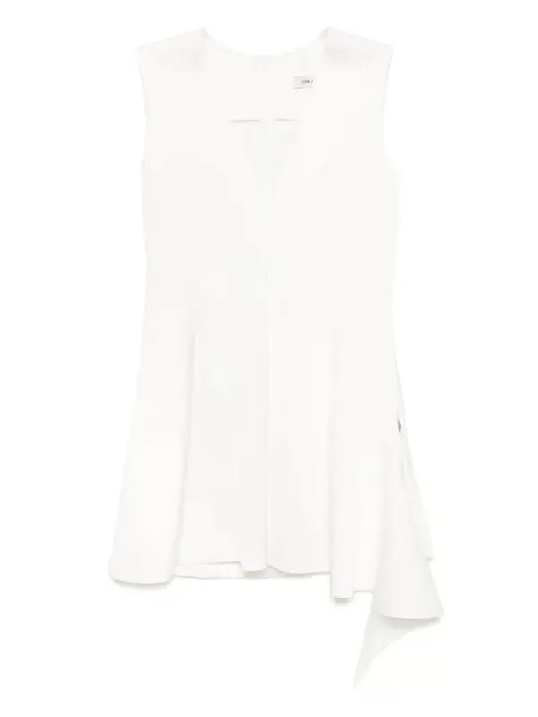 Goen.j Draped V-neck Sleeveless Top
