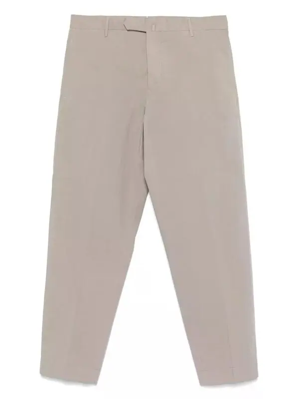 DELL'OGLIO Pressed-crease Trousers
