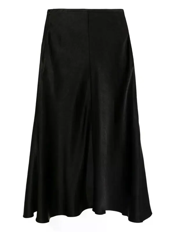 Goen.j Bias-cut Midi Skirt