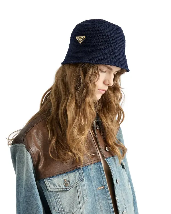 Prada Crochet Bucket Hat
