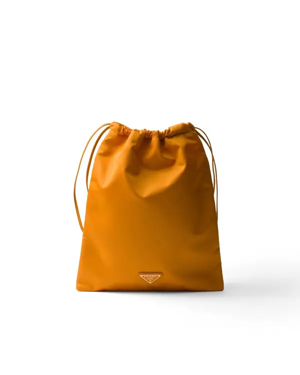 Prada Re-nylon Pouch - Orange