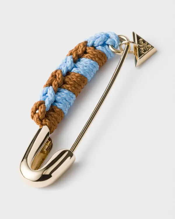 Prada Safety Pin Brooch