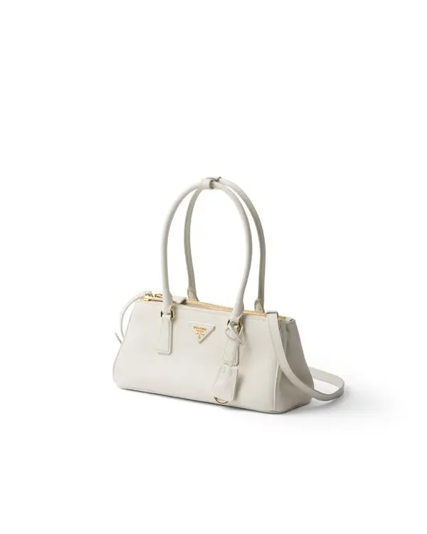 Prada Galleria Medium Leather Bag - White