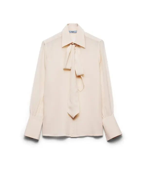 Prada Old Marocain Shirt - Neutral