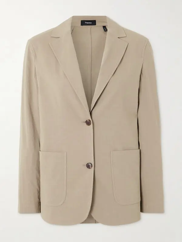 Theory Linen-blend Blazer