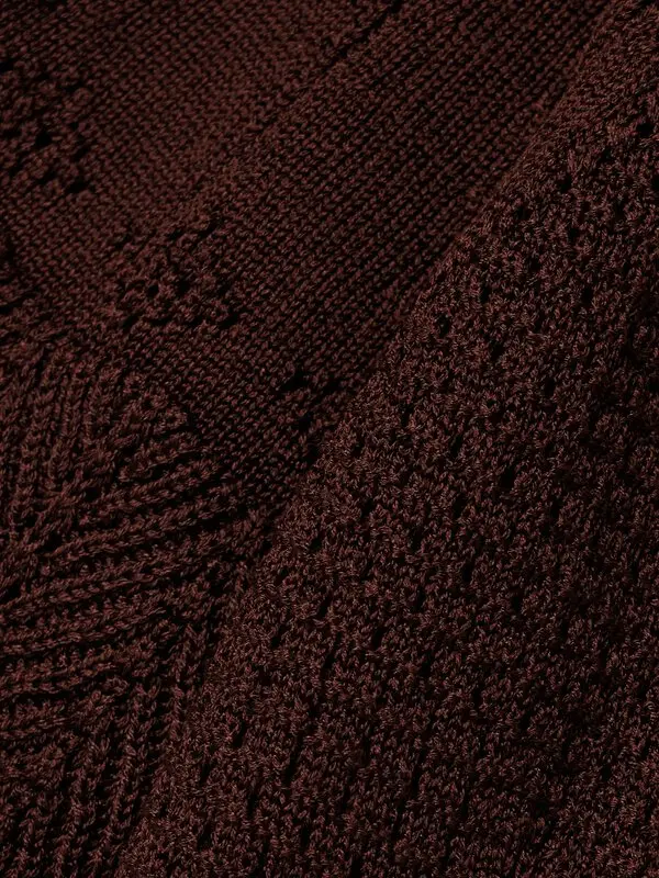 ERES Imaginaire Pointelle-knit Maxi Dress