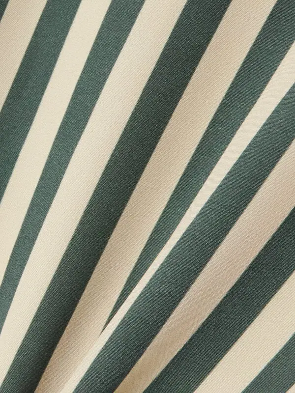 BODE Soda Striped Silk Shorts