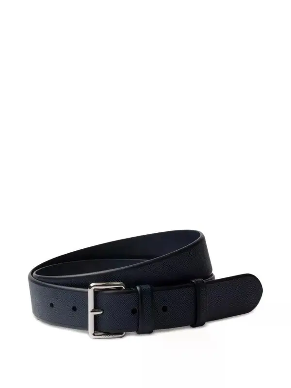Prada Textured Leather Belt