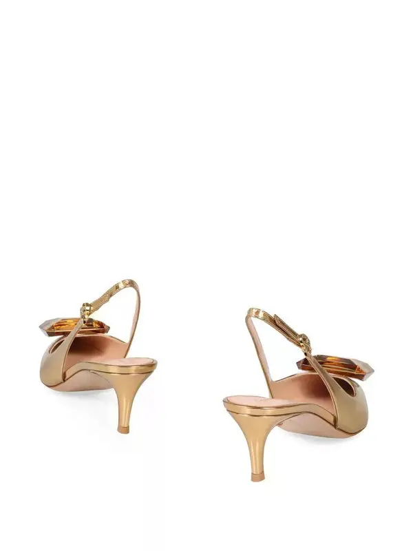 GIANVITO ROSSI 50mm Slingback Pumps