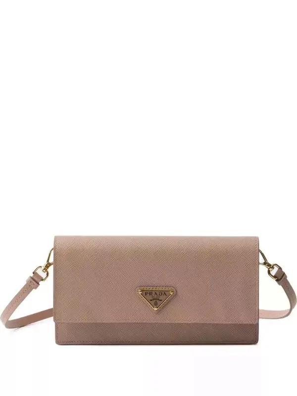 Prada Logo Plaque Satchel Bag