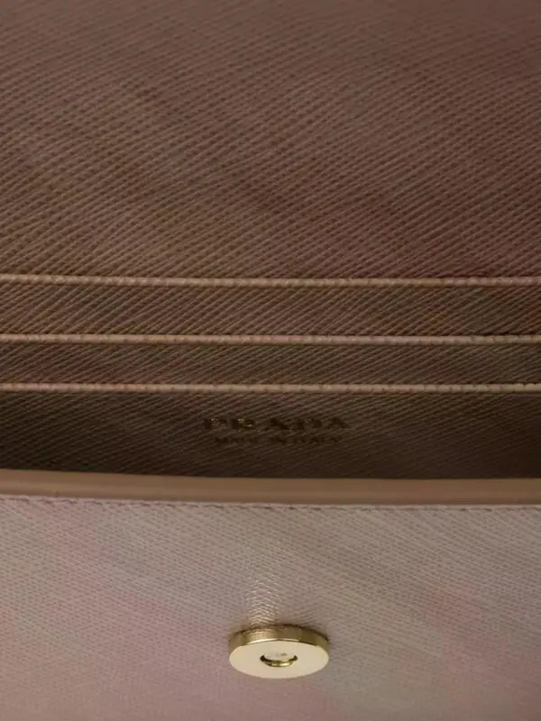 Prada Logo Plaque Satchel Bag